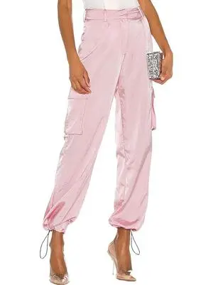 Superdown Seleste Drawstring Jogger Pant - Pink