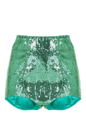 Dolce & Gabbana Sequinned Briefs - Green