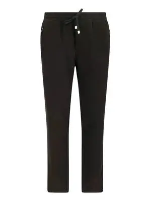 Dolce & Gabbana Drawstring Track Pants - Black