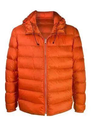 TEN C Zipped Padded Jacket - Orange