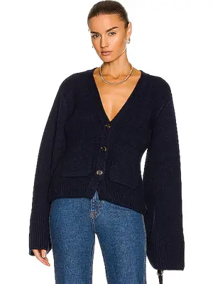 Khaite KHAITE Scarlett Cardigan Abyss