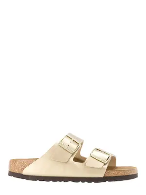 BIRKENSTOCK Arizona Buckled Sandals - Gold
