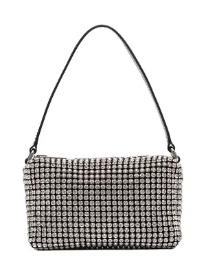 Alexander Wang Wangloc Rhinestone Clutch - Metallic