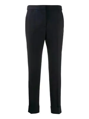PT TORINO Formal Cropped Trousers - Blue