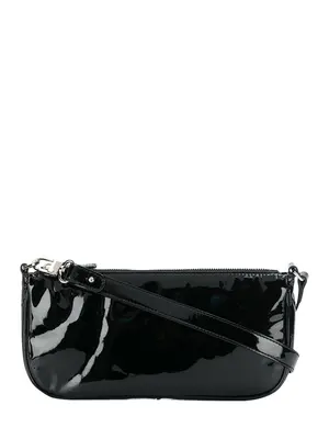 By Far Patent Leather Shoulder Bag - Black