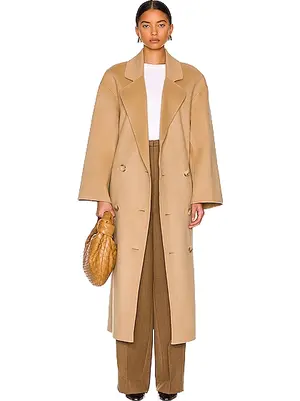 Loulou De Saison Loulou De Saison Borneo Coat Beige