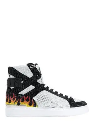 Philipp Plein Money Beast High-top Sneakers - White