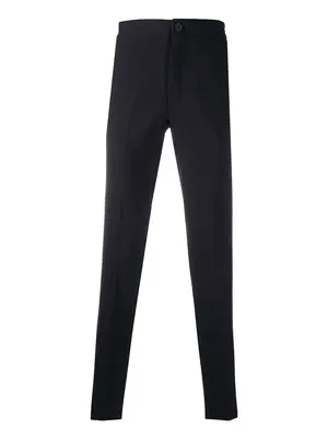 Sandro Tailored Cotton Trousers - Blue