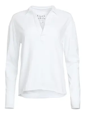 Frank & Eileen Popover Shirt - White
