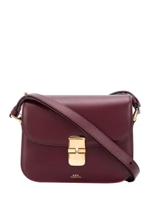A.p.c. Small Grace Shoulder Bag - Red