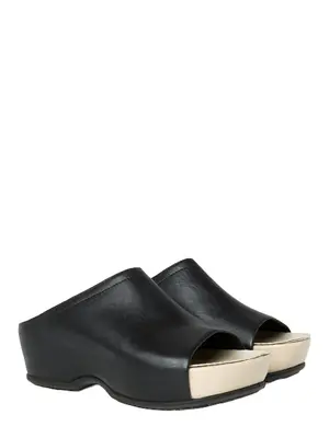 ROSETTA GETTY Rosetta Getty X Ecco Open Toe Clogs