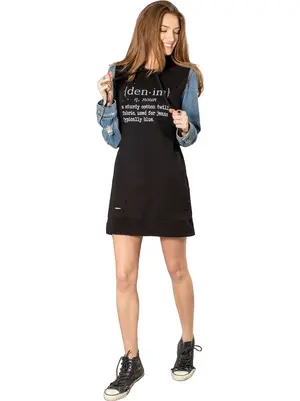 SIWY Nina Heritage Dress In Indy - Black