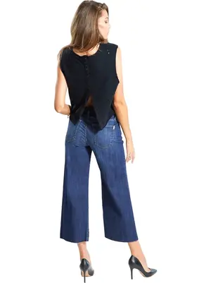 SIWY Chloe High-waisted Wide Leg Jeans - Denim