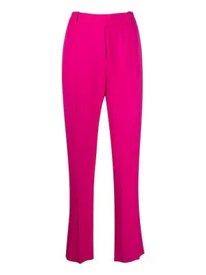 Valentino Garavani Mid-rise Straight Trousers - Pink
