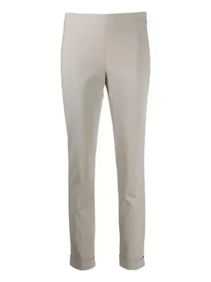 Lorena Antoniazzi Slim-fit Ankle-length Trousers - Neutrals
