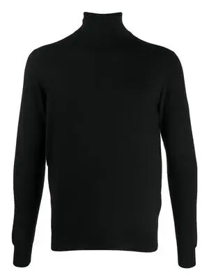 DRUMOHR Cashmere Roll-neck Jumper - Black