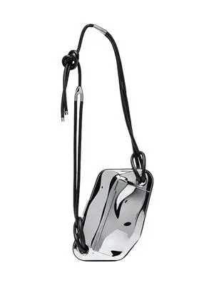 PUBLISHED BY Engraved-logo Crossbody Bag - Metallic