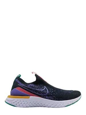 Nike Epic Phantom React Flyknit Sneakers - Black