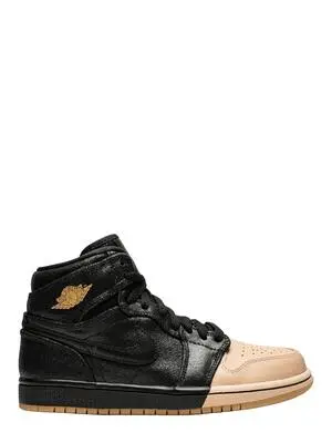 JORDAN Air 1 Retro High Sneakers - Black
