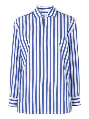 Ralph Lauren Pinstriped Shirt - Blue