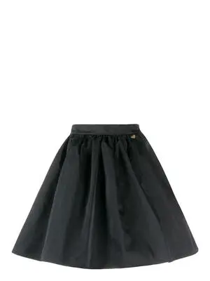 TWINSET Heart-Charm Pleated Mini Skirt