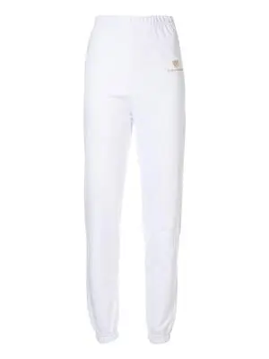 CHIARA FERRAGNI Logo Print Track Pants - White