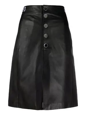 Just Cavalli A-line Skirt - Black