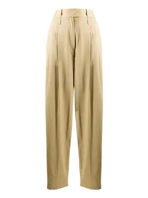 MAISON JEJIA High-Waisted Tapered Trousers