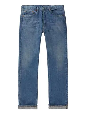 ORSLOW 107 Slim-fit Selvedge Denim Jeans - Blue