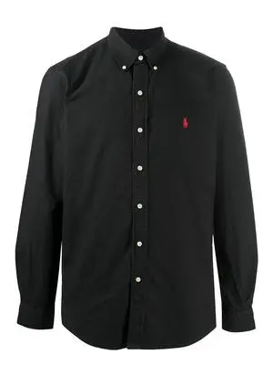 POLO RALPH LAUREN Plain Long-sleeved Shirt
