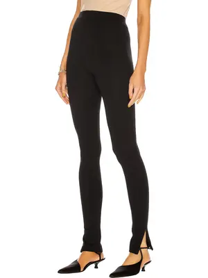 TOTÊME Toteme Zip Legging In Black