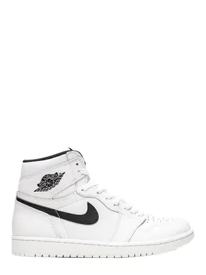 JORDAN Air 1 Retro High Og Premium Essentials Sneakers - White