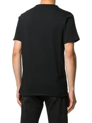 Zadig&Voltaire Monastir Henley-neck T-shirt - Black