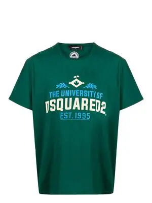 Dsquared2 Logo Print T-shirt - Green