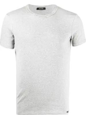 TOM FORD Logo Patch Crew Neck T-shirt