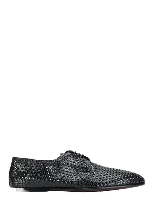 DOLCE & GABBANA Dolce & Gabbana Hand-Woven Derby Shoes