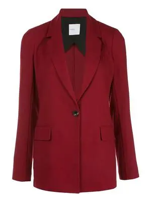 Rosetta Getty Single-breasted Blazer - Red