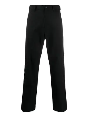 AMBUSH Side-stripe Straight-fit Trousers - Black