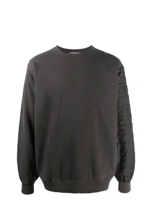 AMBUSH Quilted Back Sweatshirt - Black