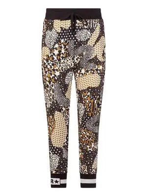DOLCE & GABBANA Mix-print Track Pants