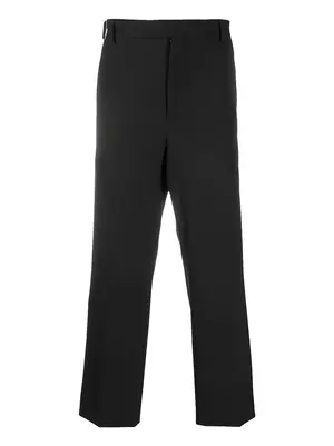 Valentino Garavani Tailored Straight-leg Trousers - Black