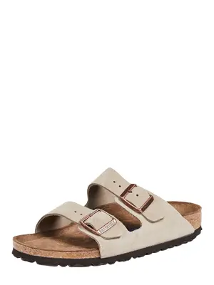 BIRKENSTOCK Arizona Soft Footbed Sandals - Taupe