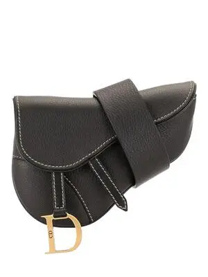 Dior Saddle Belt Bag - Black