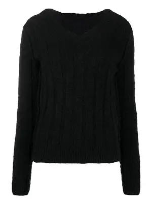 DOLCE & GABBANA Dolce & Gabbana Knitted V-Neck Jumper