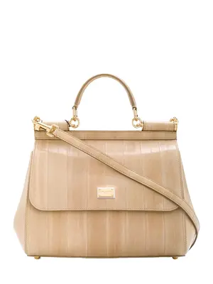 Dolce & Gabbana Sicily Top-handle Bag - Neutrals