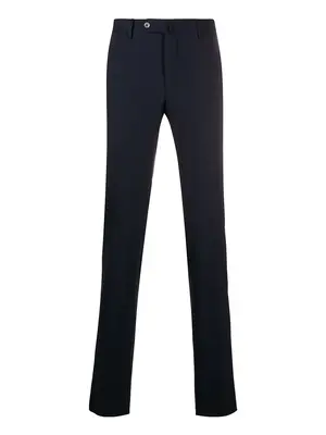PT TORINO Tapered Tailored Trousers - Blue