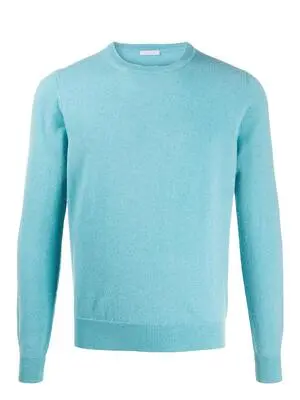 Malo Crew-neck Jumper - Blue