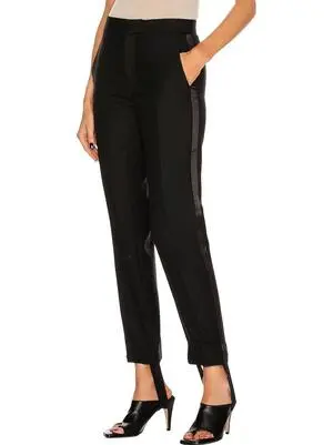 Wardrobe.NYC Tuxedo Trouser - Black