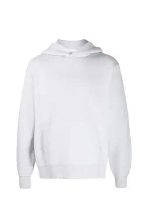 BARRIE Ideal Rib-trimmed Oversized Hoodie - Grey