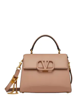 Valentino Garavani Small Vsling Tote - Neutrals